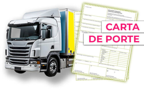 Carta de porte, esencial para el transporte de mercancías